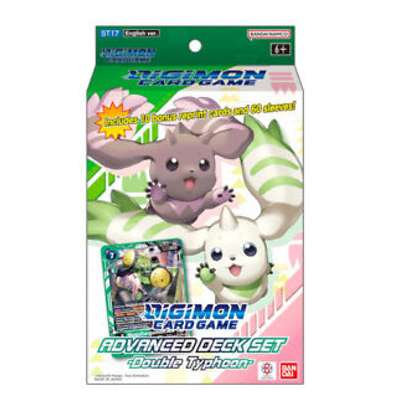 Digimon Card Game: Double Typhoon Advanced Deck „ST17“ – EN – P3 Spiele